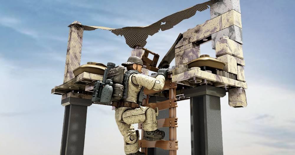 Recon Outpost Mega Bloks Mega Construx Call of Duty, Hobbies & Toys ...