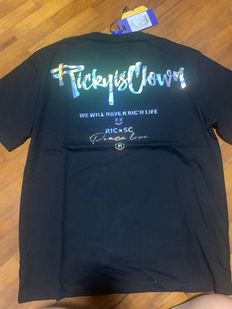 RICKY IS CLOWN HOLOGRAPHIC, Men's Fashion, Tops & Sets, Tshirts & Polo ...