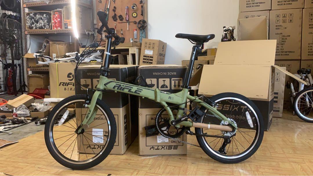 Rifle R8 2021 version folding bike 20 inch 9 speed, Sports Equipment ...