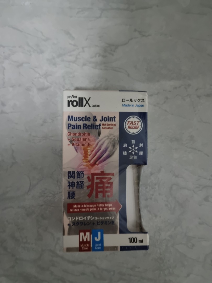 RollX Muscle and joint Pain relief, Health & Nutrition, Health ...
