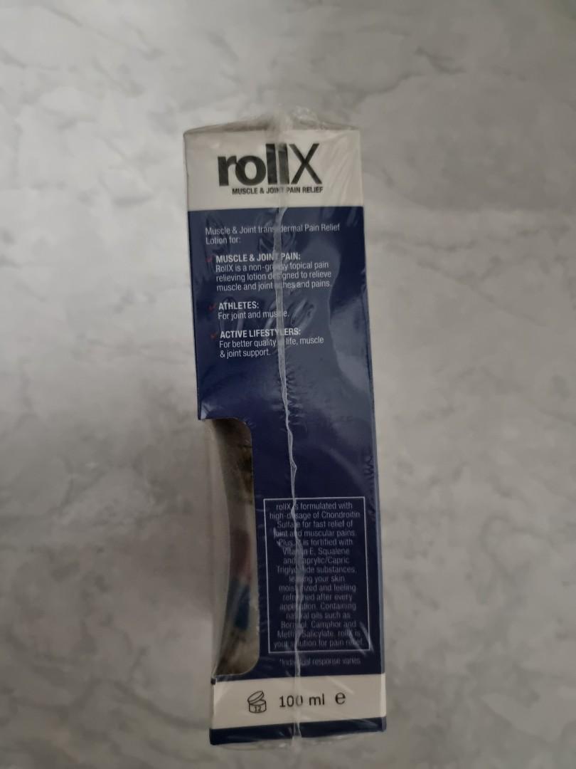 RollX Muscle and joint Pain relief, Health & Nutrition, Health ...