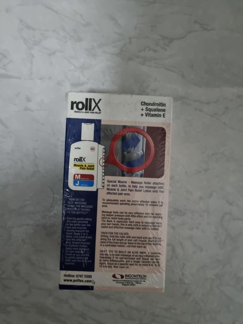 RollX Muscle and joint Pain relief, Health & Nutrition, Health ...