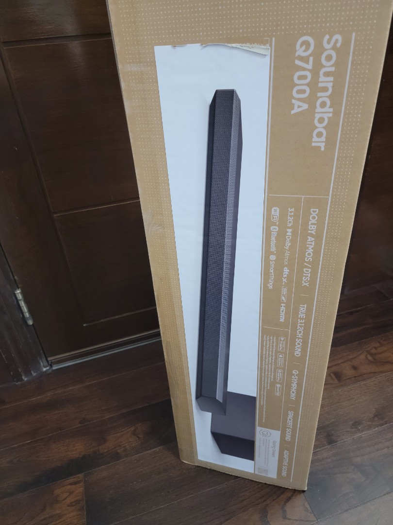 Samsung HW-Q700A Soundbar, 音響器材, Soundbar、揚聲器、藍牙喇叭、耳擴 - Carousell