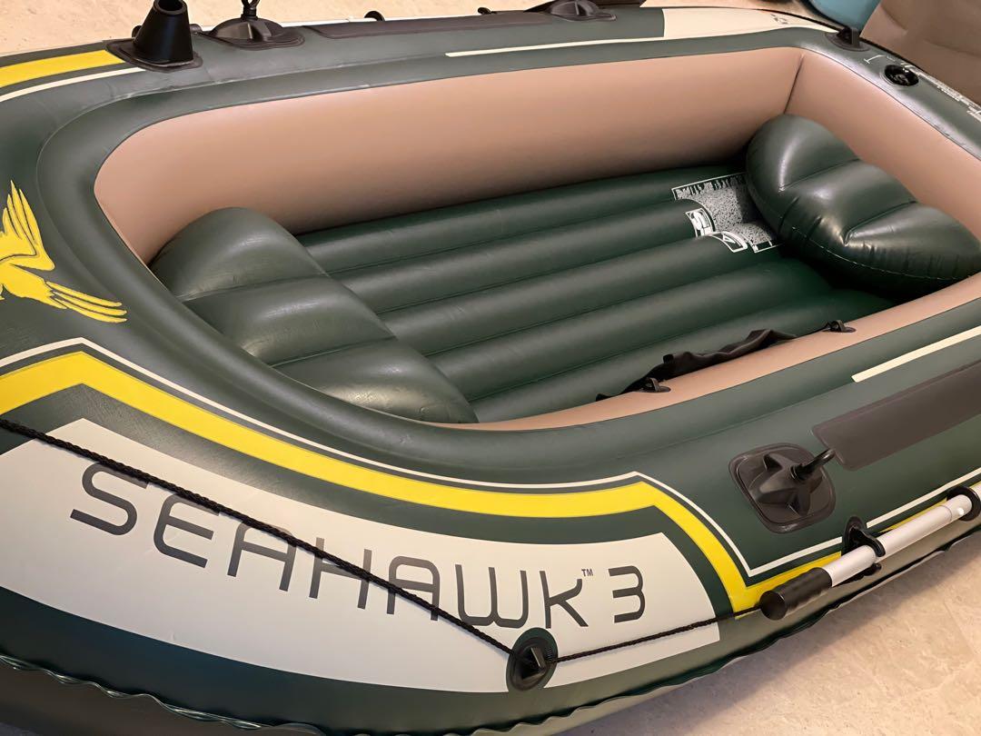 Seahawk 3 Inflatable Boat (used once!), Sports Equipment, Other Sports ...