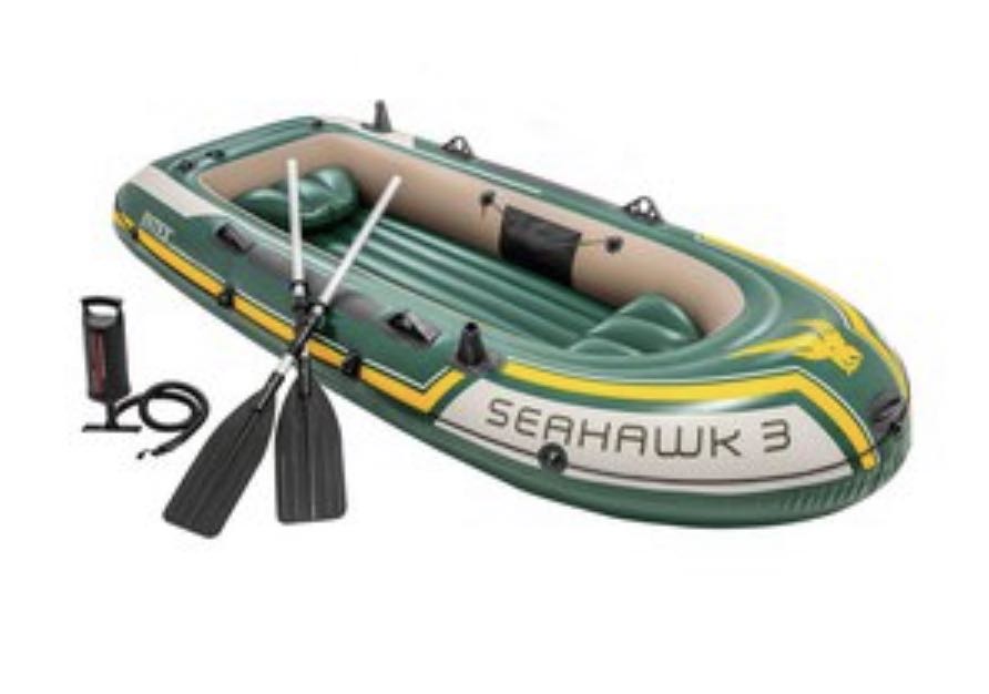 Seahawk 3 Inflatable Boat (used once!), Sports Equipment, Other Sports ...