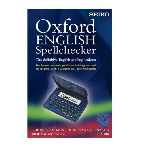 SEIKO ER-1100 | Electronic Oxford English Spell Checker, Hobbies & Toys ...