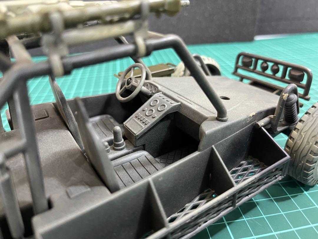 SET OF 2 military vehicles - HUMVEE & BUGGY for 3.75” action figures ...