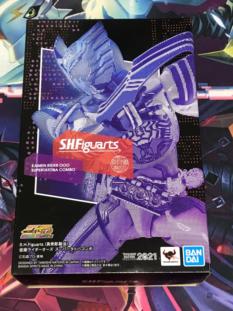 [請兩天內交收]SHF KAMEN RIDER OOO Super Tatoba 幪面超人 真骨彫 全新 日版 沒有啡盒, 興趣及遊戲, 玩具 ...