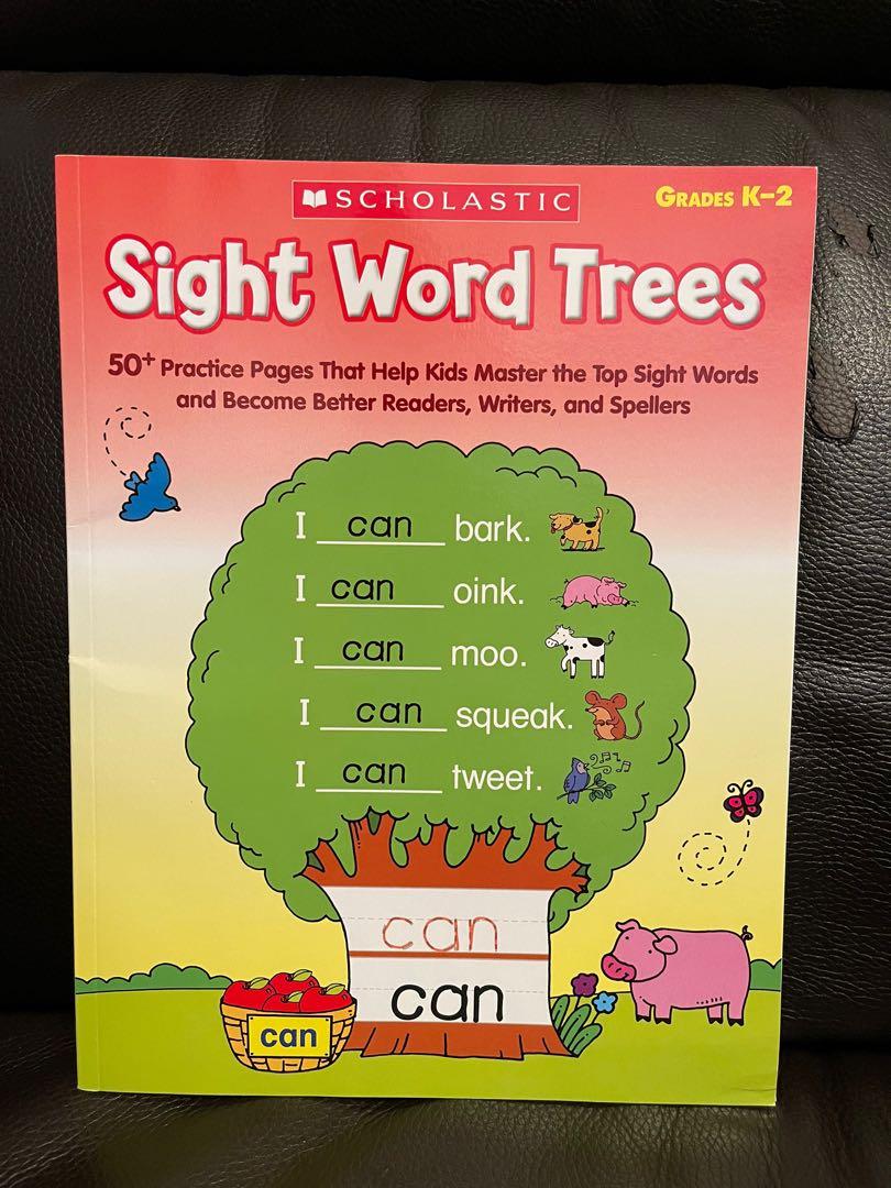 英文補充練習-Sight Word Tree for K2, 興趣及遊戲, 書本 & 文具, 小朋友書 - Carousell