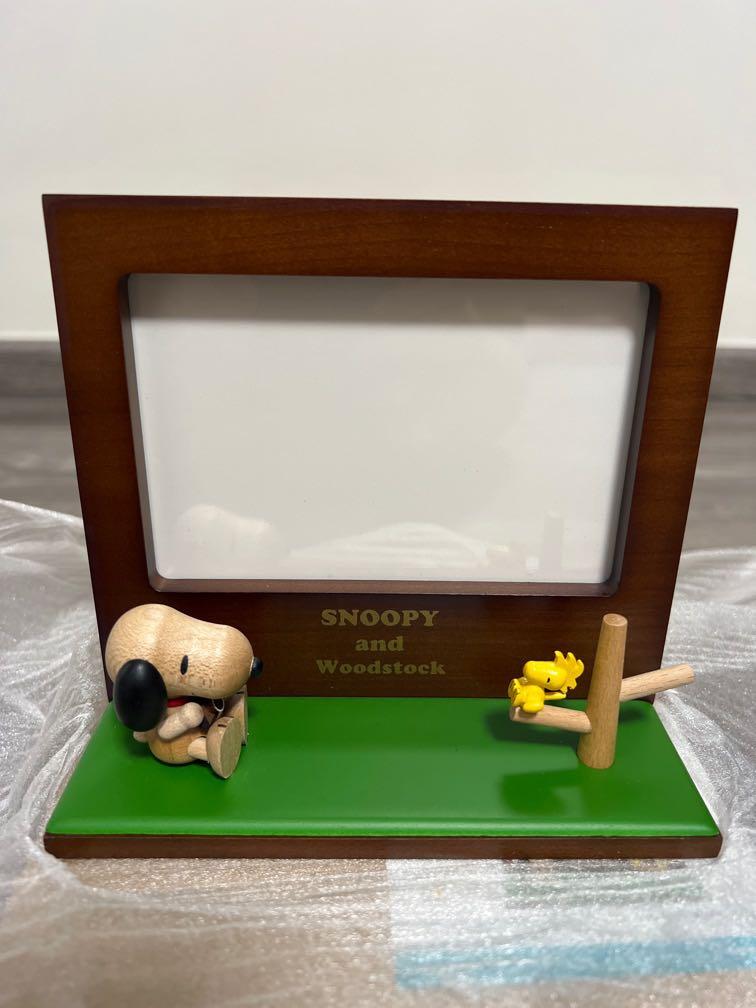 Snoopy Wooden Photo Frame, Furniture & Home Living, Home Decor, Frames ...