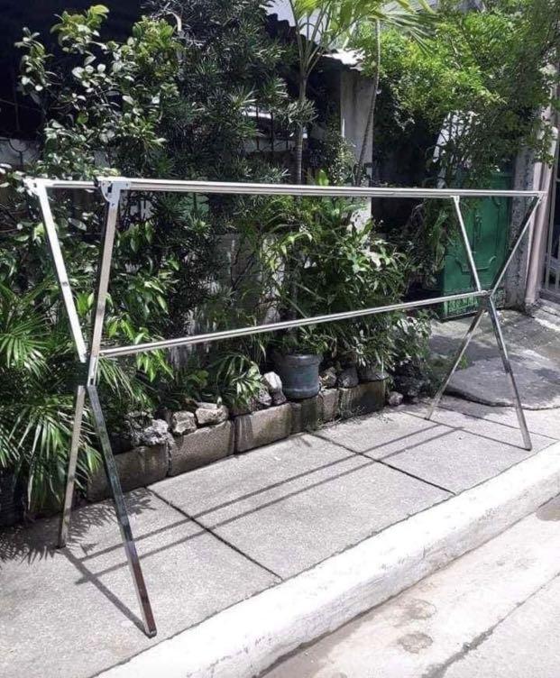 Stainless Sampayan, Furniture & Home Living, Furniture, Shelves ...