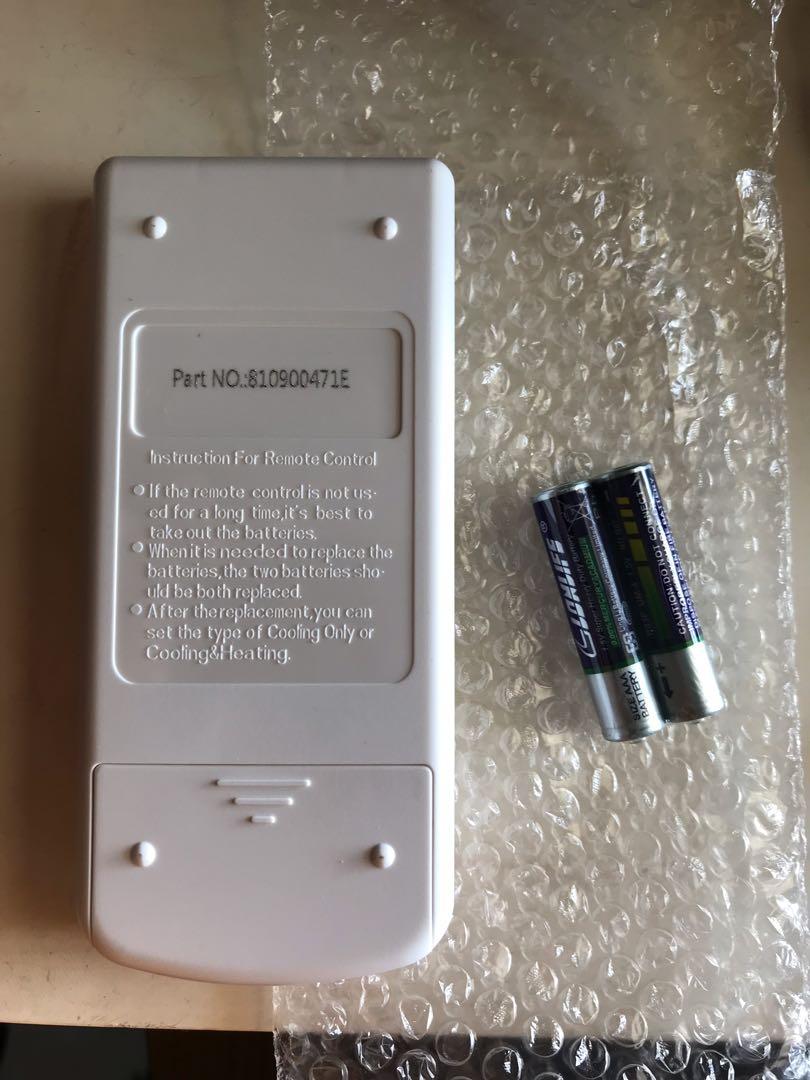 TCL Aircon Remote Control, TV & Home Appliances, Air Conditioners ...