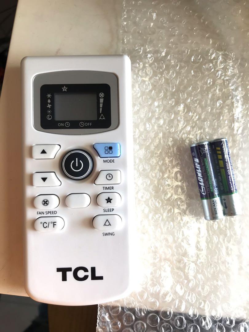 TCL Aircon Remote Control, TV & Home Appliances, Air Conditioners ...