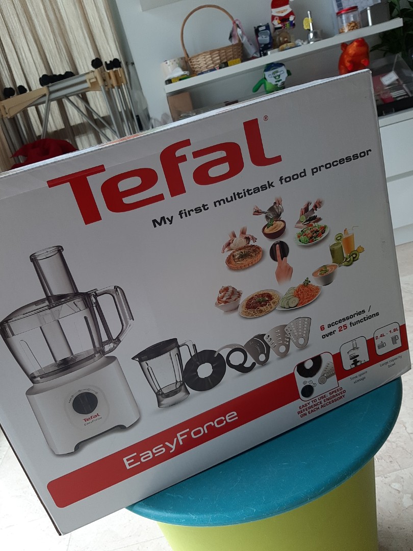 Tefal Food processor easyforce, TV & Home Appliances, Kitchen ...