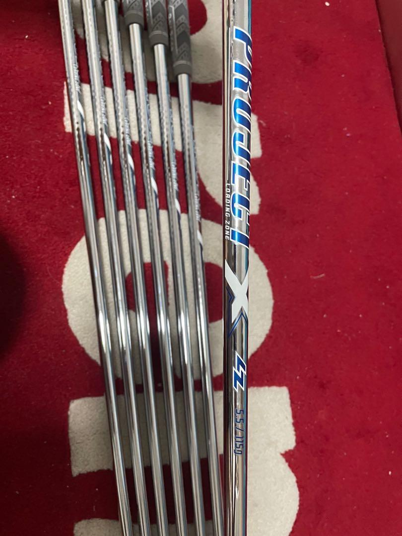 Titleist t200 irons - project X lz 5.5 shaft , Sports Equipment, Sports & Games, Golf on Carousell