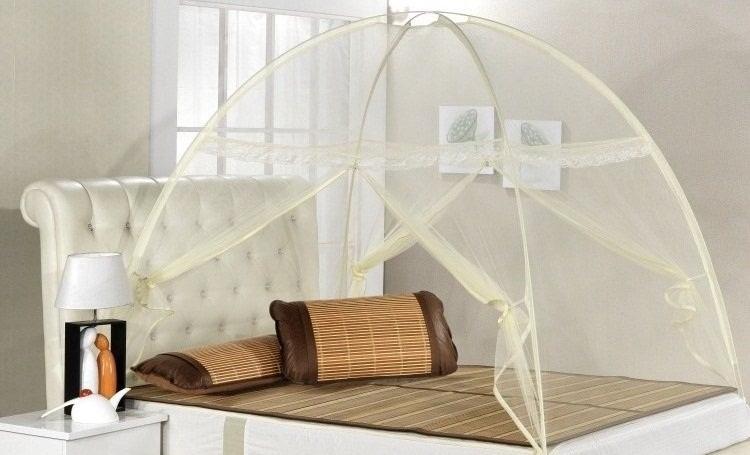 To Fight Dengue! Portable Foldable Mosquito Net Pop Up Canopy Cot Tent ...
