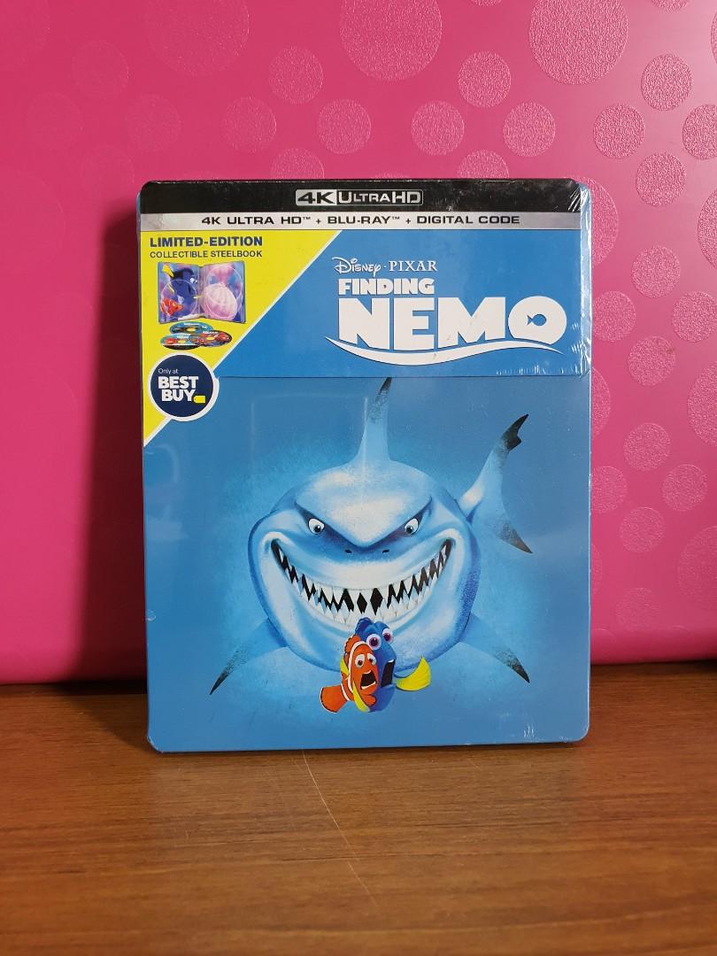 USA Blu Ray 4K UHD - Finding Nemo STEELBOOK (Bestbuy Exclusive, Disney ...