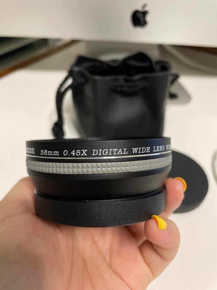 Vitacon 58mm Wide Angle and Macro Lens (Made in Japan), Photography ...