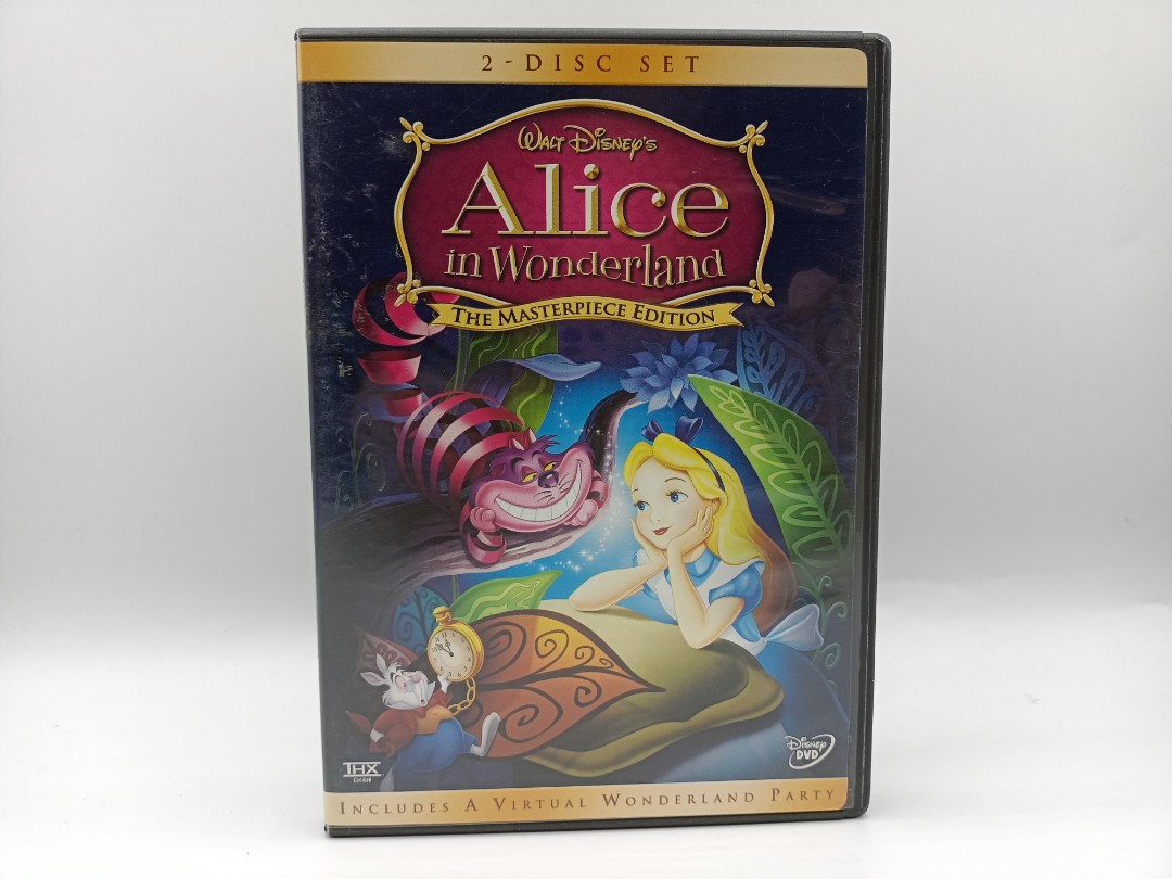 Walt Disney Alice in Wonderland Two Disc Set The Masterpiece Edition ...