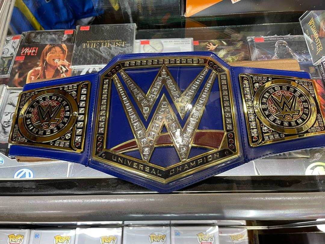WWE World Heavyweight Blue Universal Title Belt Kid Size, Hobbies ...