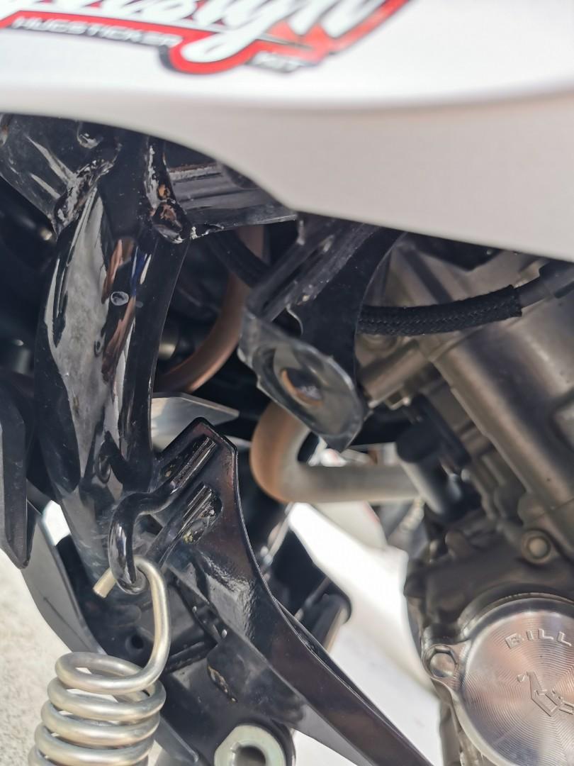 Xmax side stand rubber replacement, Motorcycles, Motorcycle Accessories ...