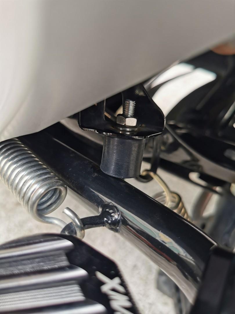 Xmax side stand rubber replacement, Motorcycles, Motorcycle Accessories ...