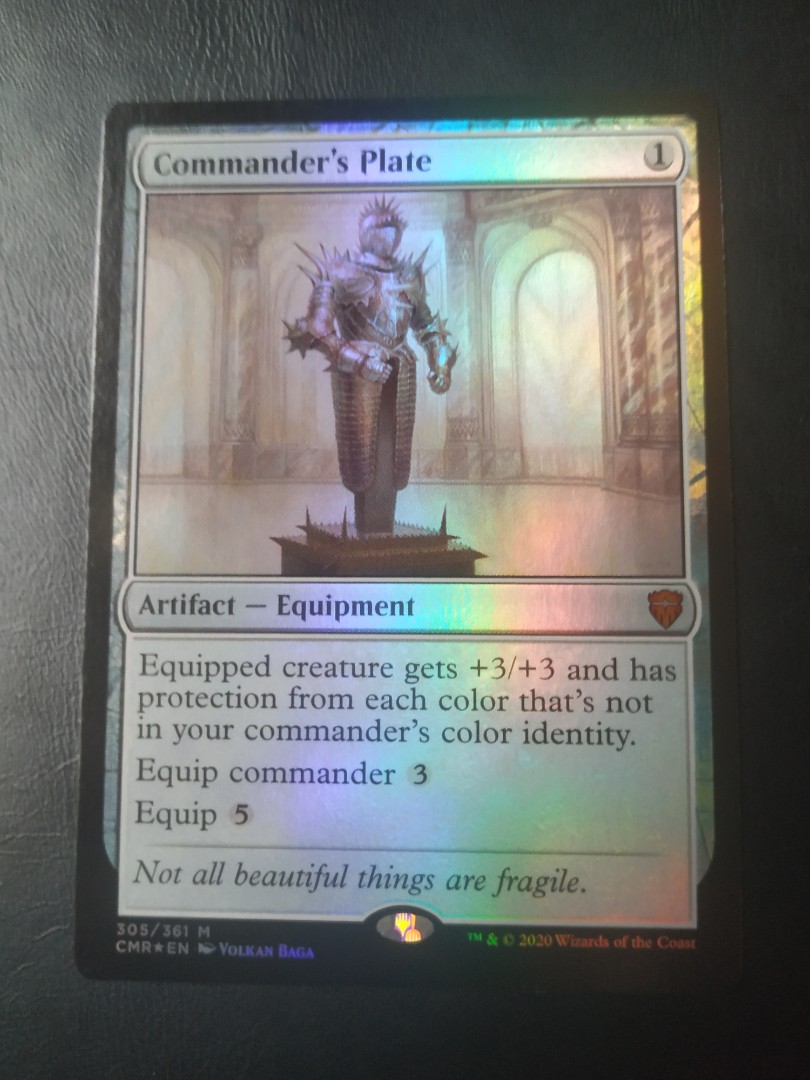 1 x Commander's Plate Foil Near Mint MTG, Hobbies & Toys, Toys & Games ...