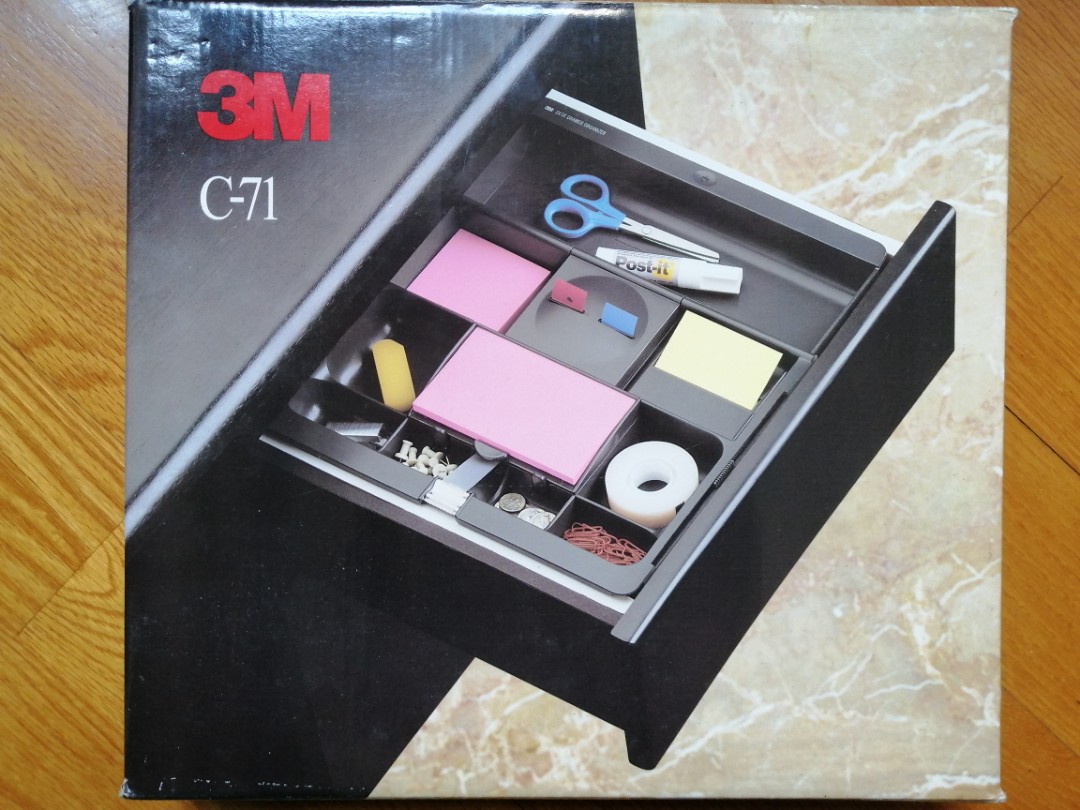 3M desk drawer organizer, 其他, 其他 - Carousell