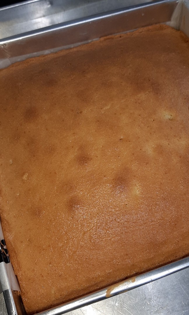 8 inch square size of Our Version & Taste of Classic Butter Cake. Using ...