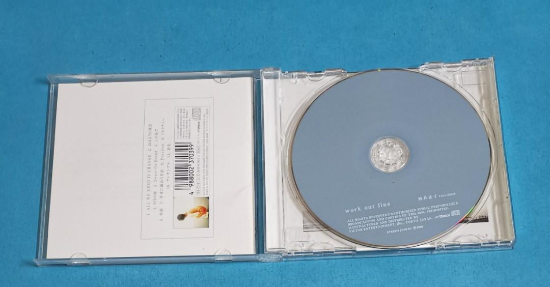 酒井法子日本版 Cd ~ Work Out Fine 興趣及遊戲 音樂樂器 And 配件 音樂與媒體 Cd 及 Dvd Carousell