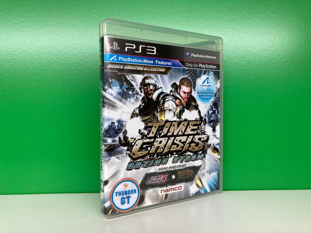 (中古) PS3 Time Crisis Razing Storm 行貨英文版, 電子遊戲, 電子遊戲, PlayStation ...