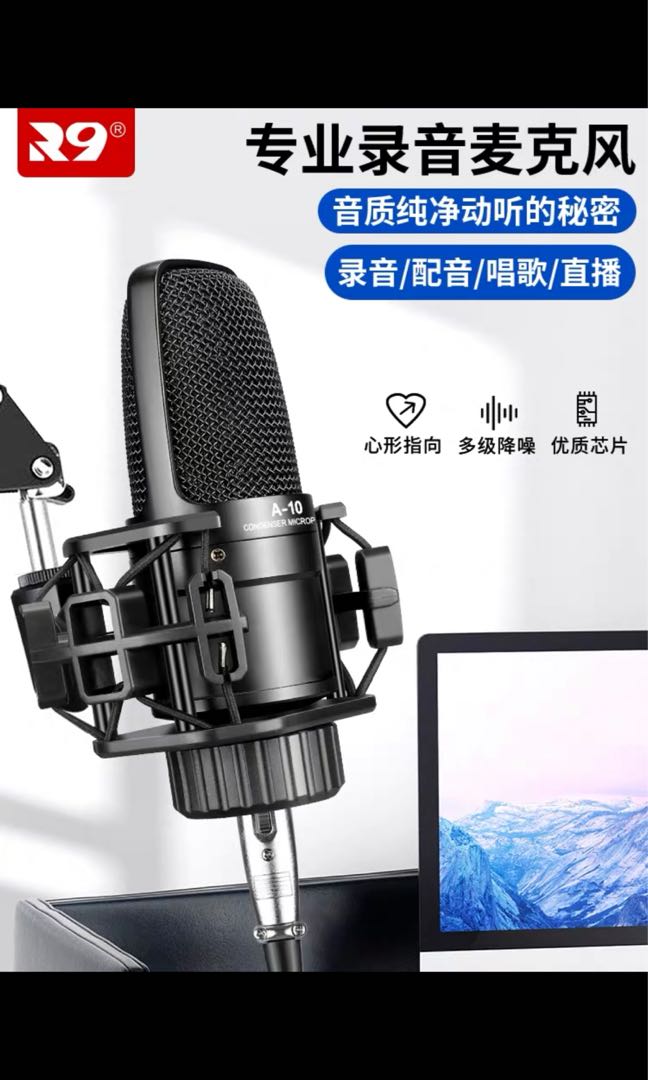 A10 Microphone, Audio, Microphones on Carousell