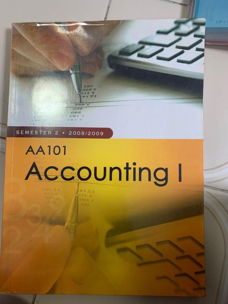 Aa101 accounting 1 text for NTU, Hobbies & Toys, Books & Magazines ...