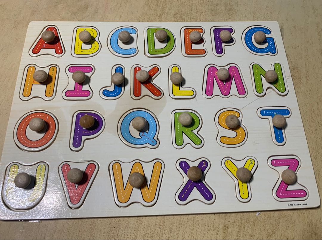 ABC board, Babies & Kids, Infant Playtime on Carousell