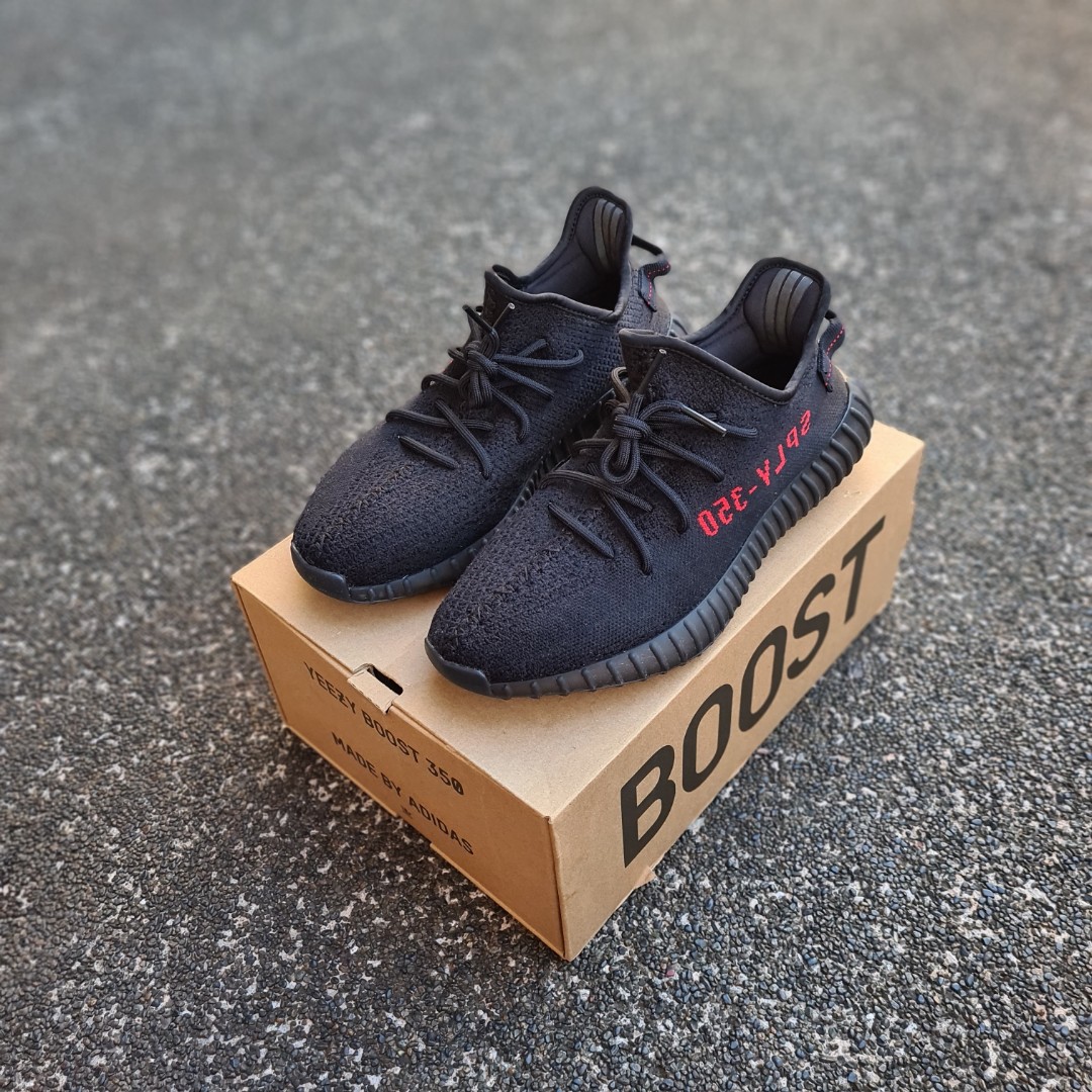 Adidas Yeezy Boost 350 V2 Bred 2020, Men's Fashion, Footwear, Sneakers ...