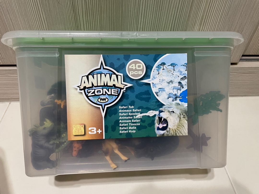 Animal Zone - Safari Tub, Hobbies & Toys, Toys & Games on Carousell