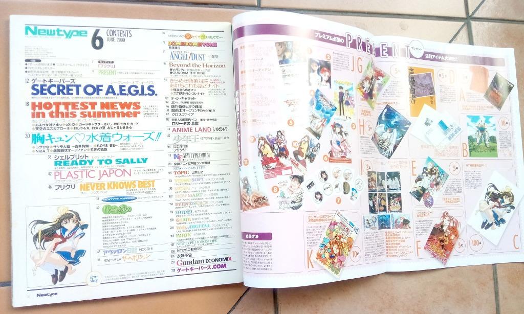 Anime Vintage New Type Magazine Manga Comic Poster Book Post Card ...