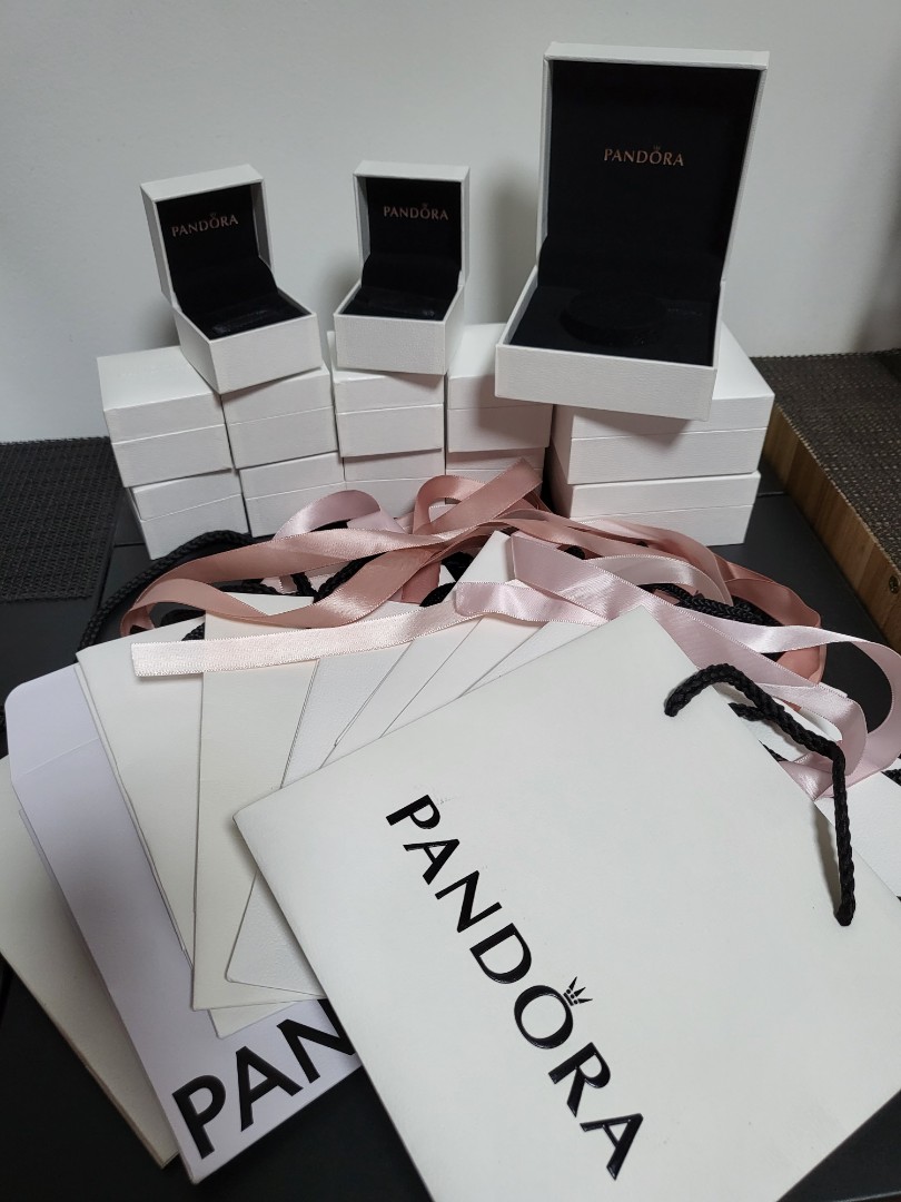 Authentic Pandora Boxes & Paper Bags, Women's Fashion, Jewelry ...