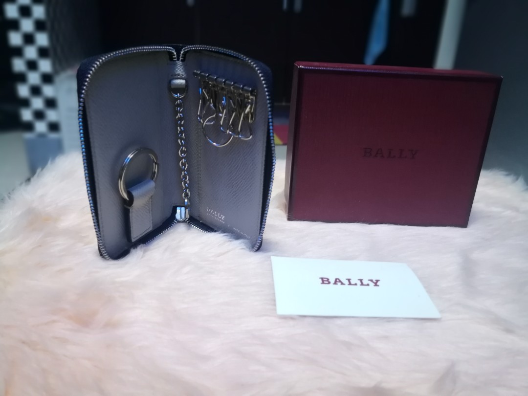 Bally leather key holder, Women's Fashion, Watches & Accessories, Other ...