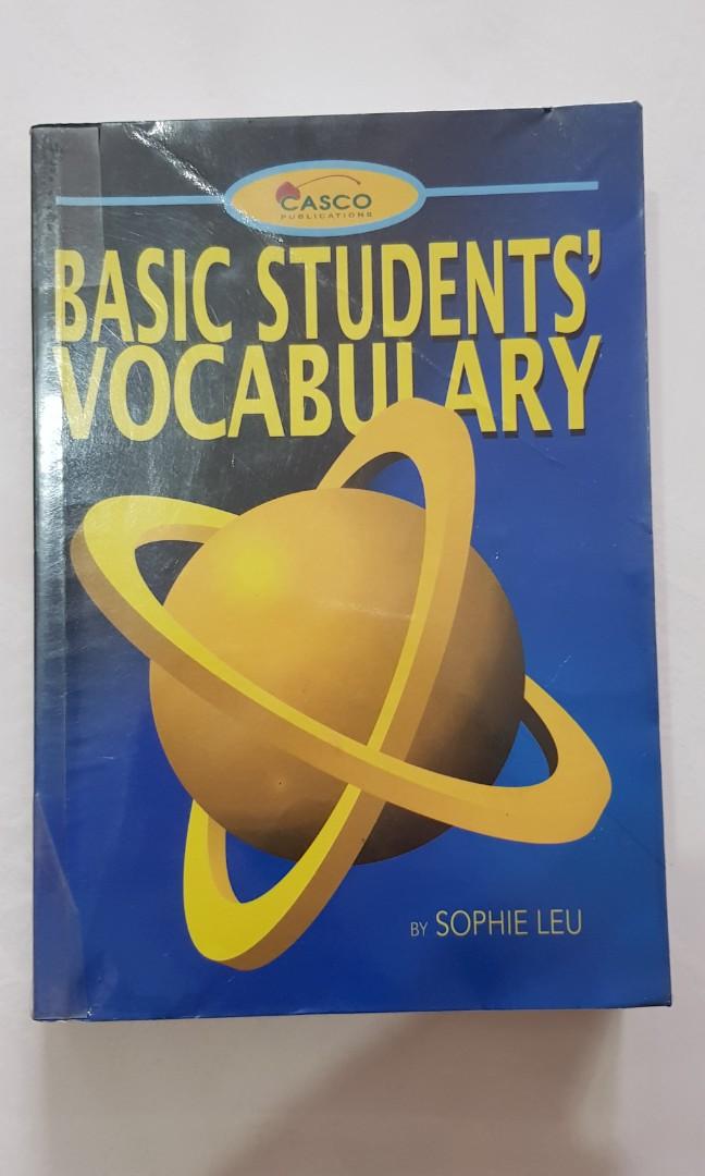Basic Students' Vocabulary, Hobbies & Toys, Books & Magazines ...