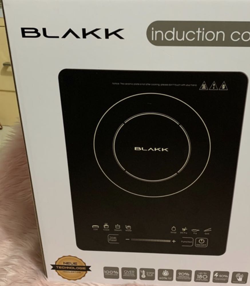 Blakk Induction Cooker, Furniture & Home Living, Kitchenware ...