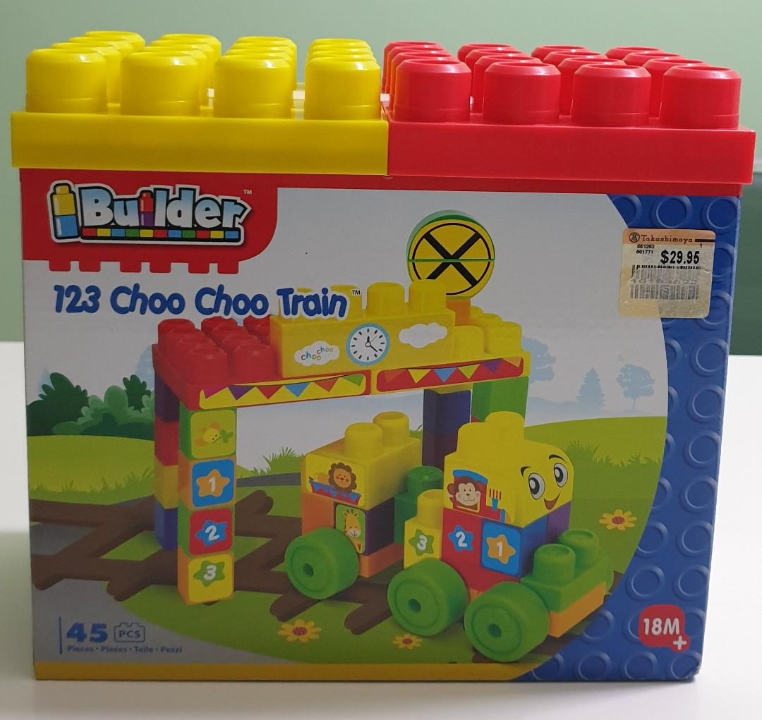 BNIB 45pcs Train Blocks Set for $15, Babies & Kids, Infant Playtime on ...