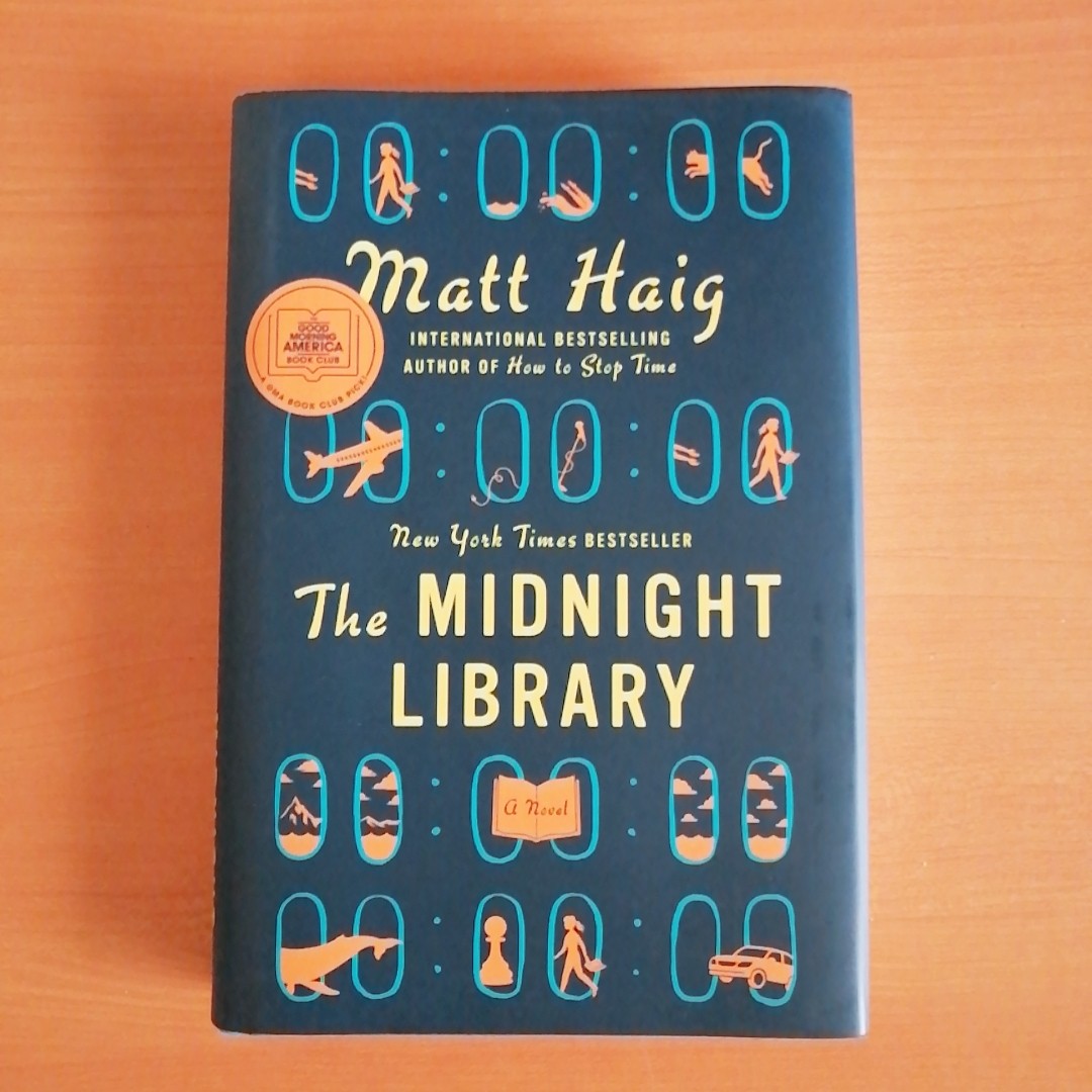 [Book] The Midnight Library Hardbound cover, Hobbies & Toys, Books ...