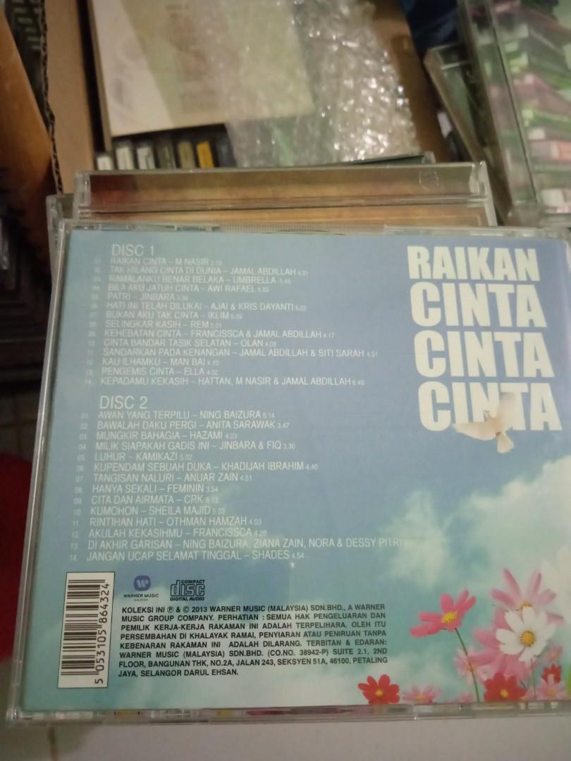 Cd Raikan Cinta, Hobbies & Toys, Music & Media, CDs & DVDs on Carousell