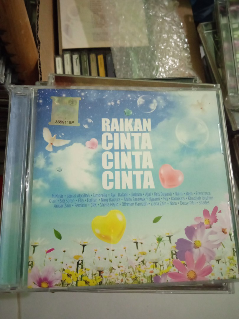Cd Raikan Cinta, Hobbies & Toys, Music & Media, CDs & DVDs on Carousell