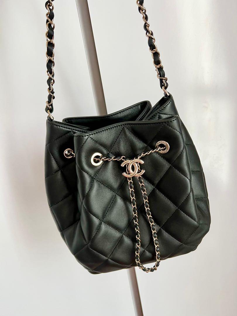 Chanel Bucket Bag, Luxury, Bags & Wallets on Carousell
