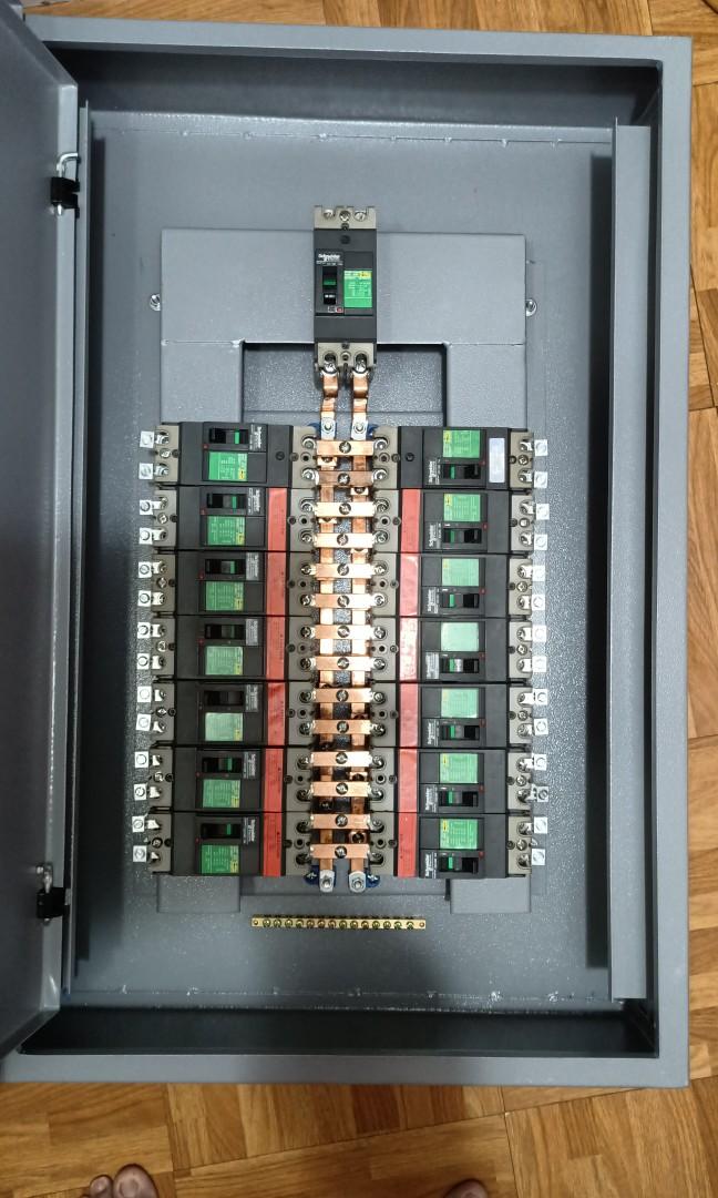Circuit breakers and Panel board, Commercial & Industrial, Construction ...