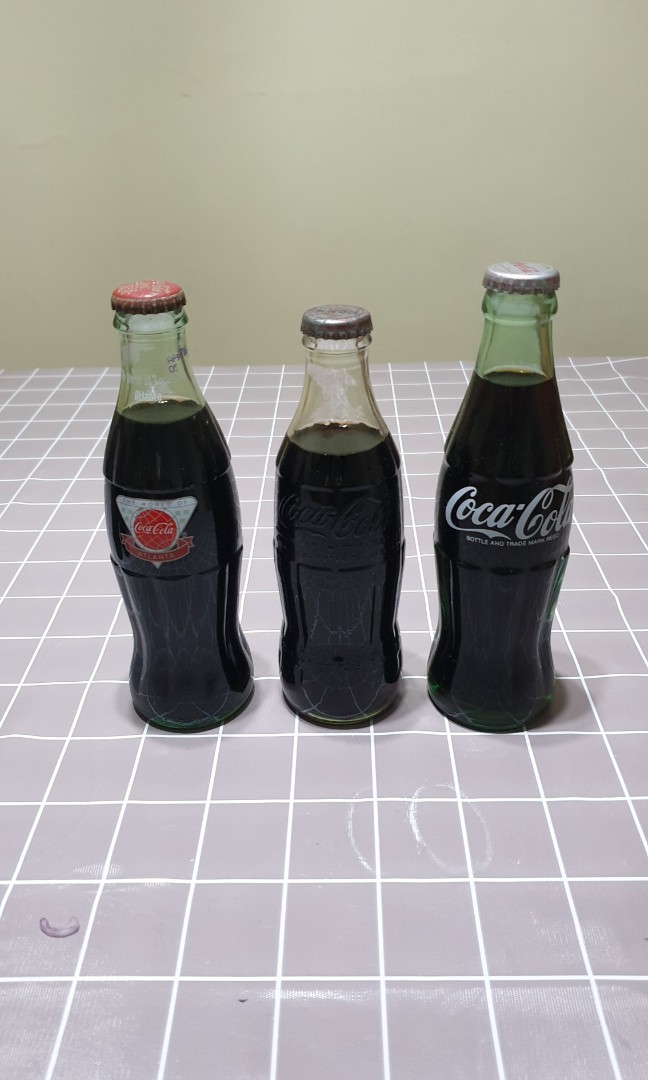 COCA COLA fat bottles, Hobbies & Toys, Memorabilia & Collectibles ...