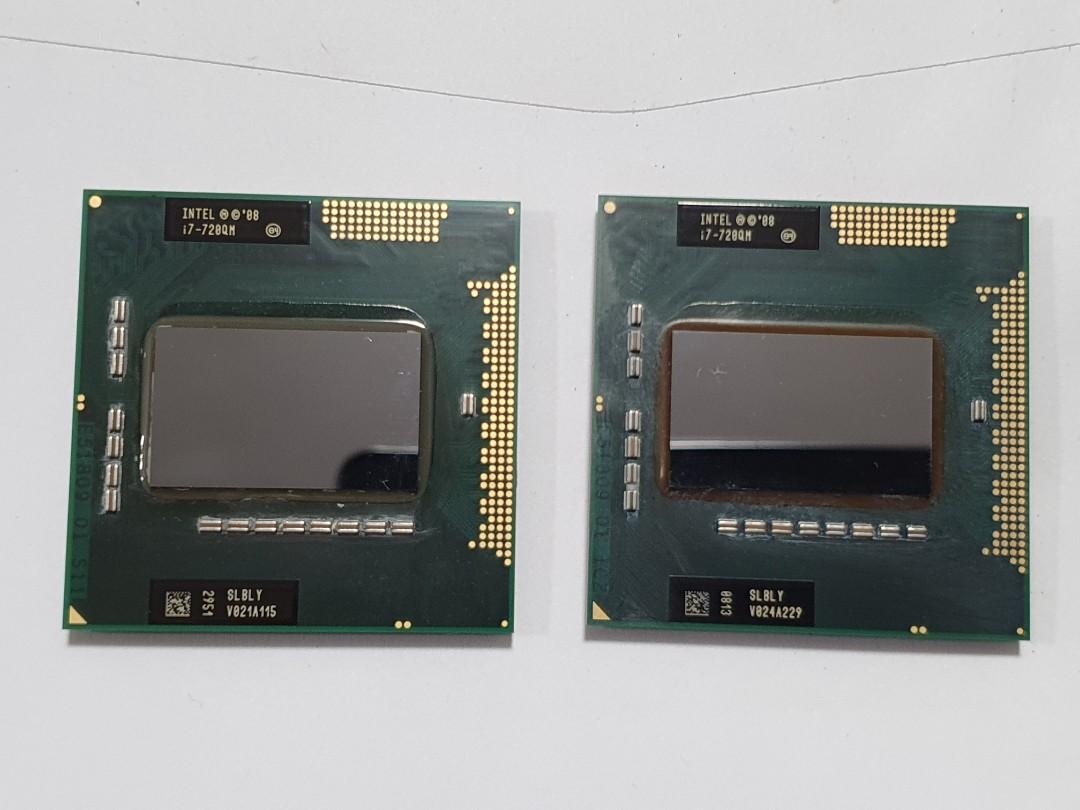 CPU i7-720QM (intel mobile processor), Computers & Tech, Parts ...