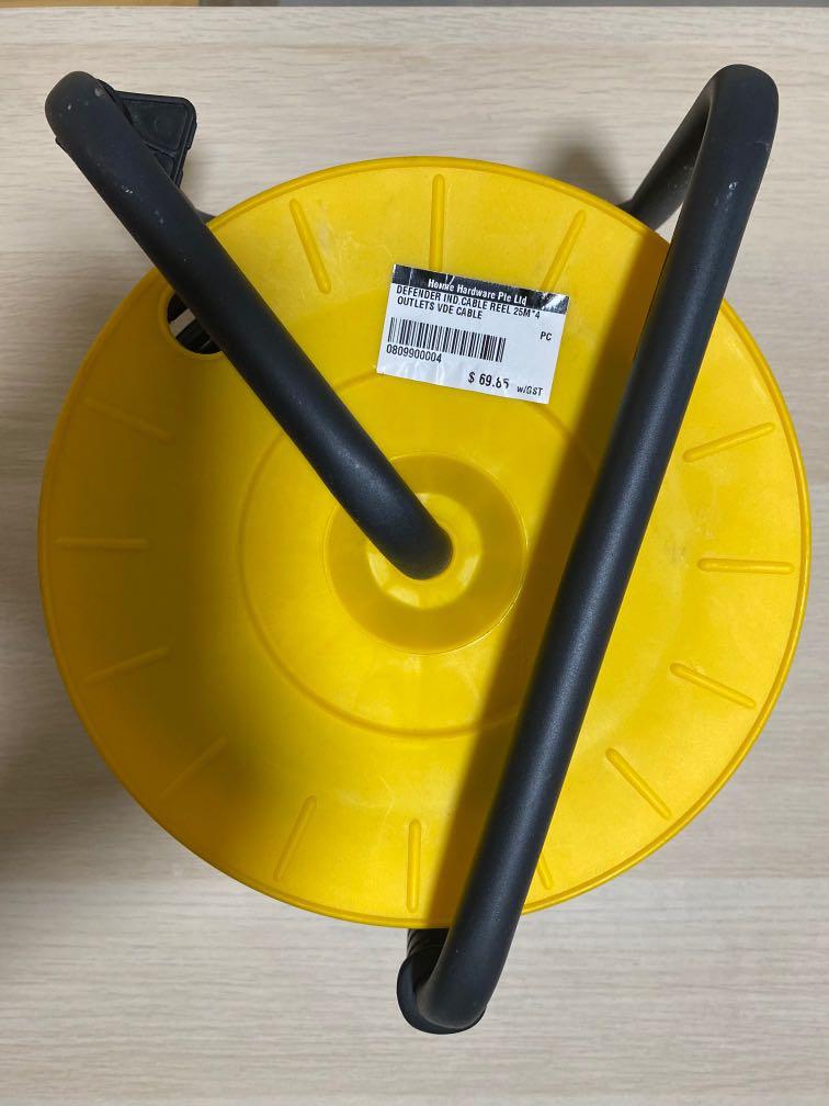 Defender 25M Extension Reel, Furniture & Home Living, Home Improvement ...